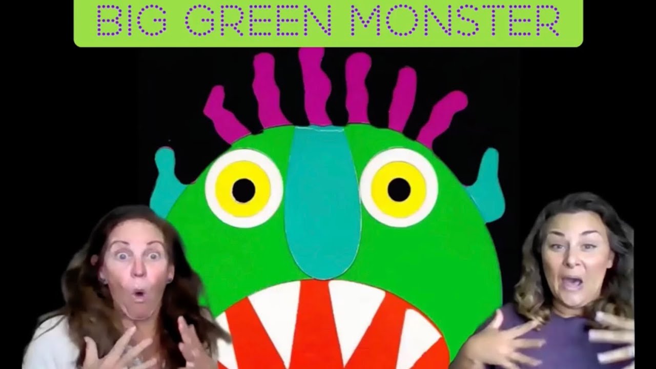 Go Away Big Green Monster Story Time - YouTube