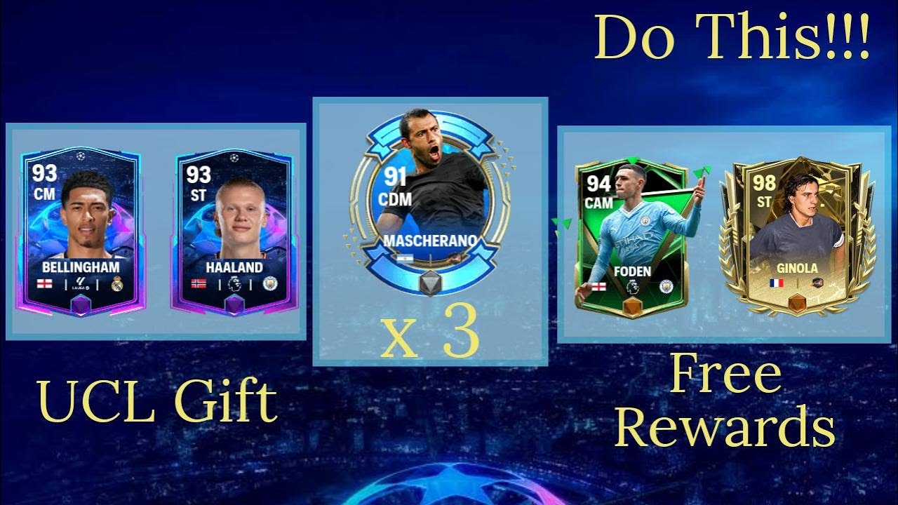 Breaking News: Massive UCL Gift Packages Give Away: Free Universal Rank ...