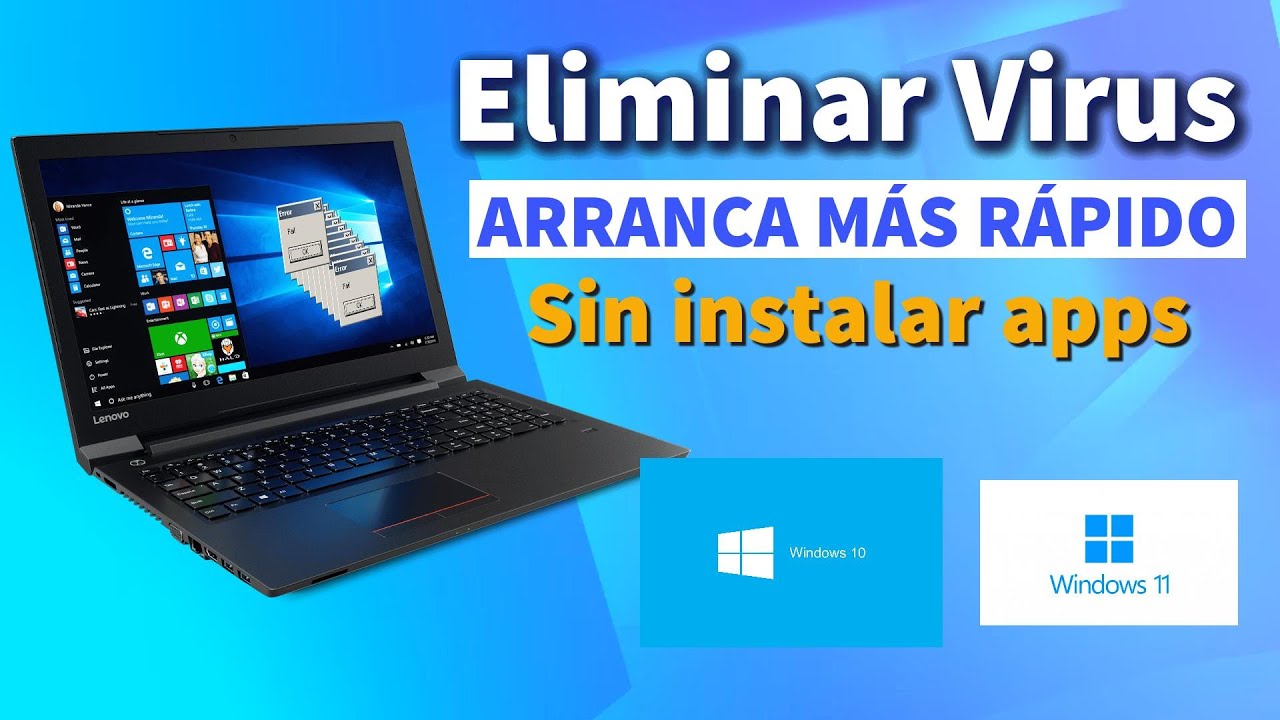 Como Eliminar VIRUS Sin Instalar Programa y Hacer Tu PC MÁS RÁPIDA en ...