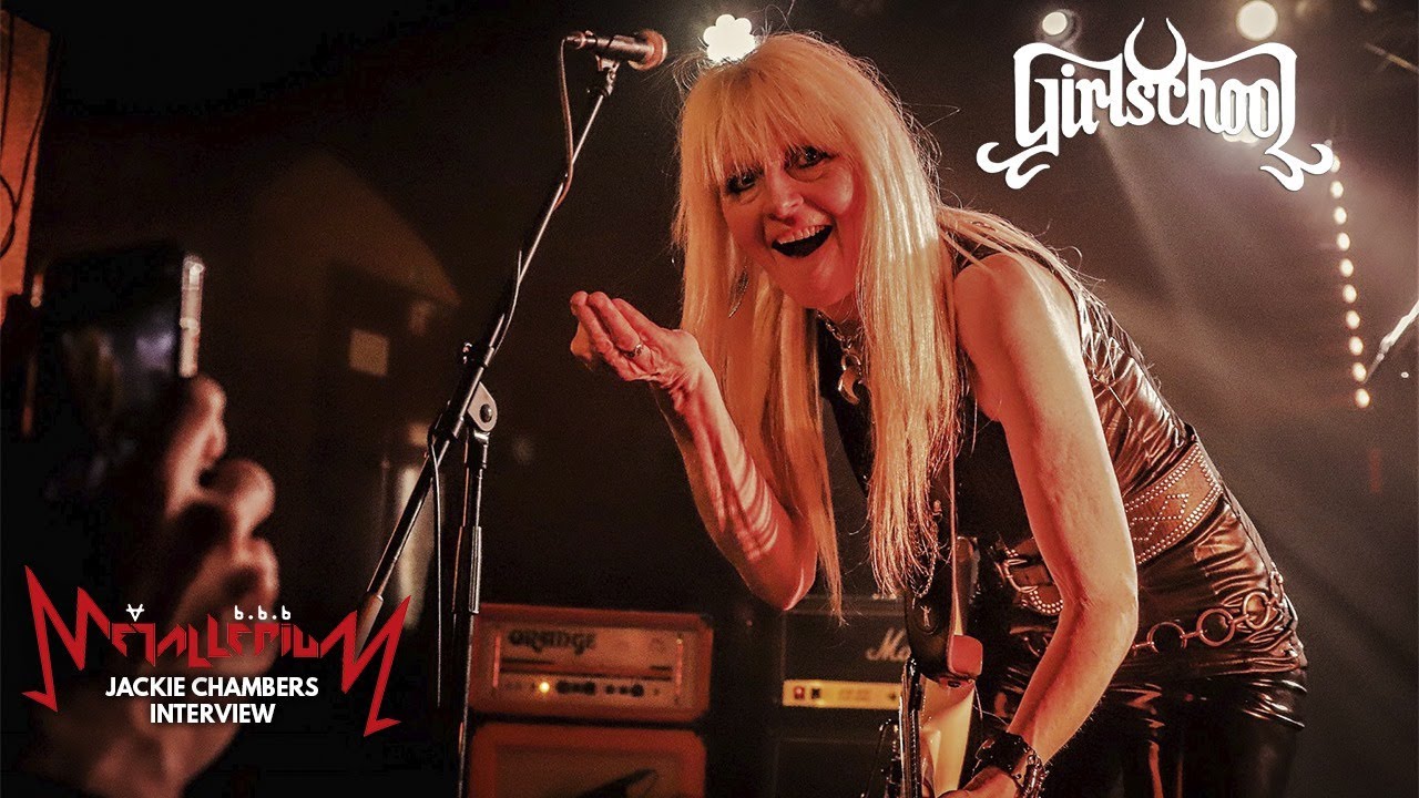 Interview with Girlschool (Jackie Chambers) - YouTube
