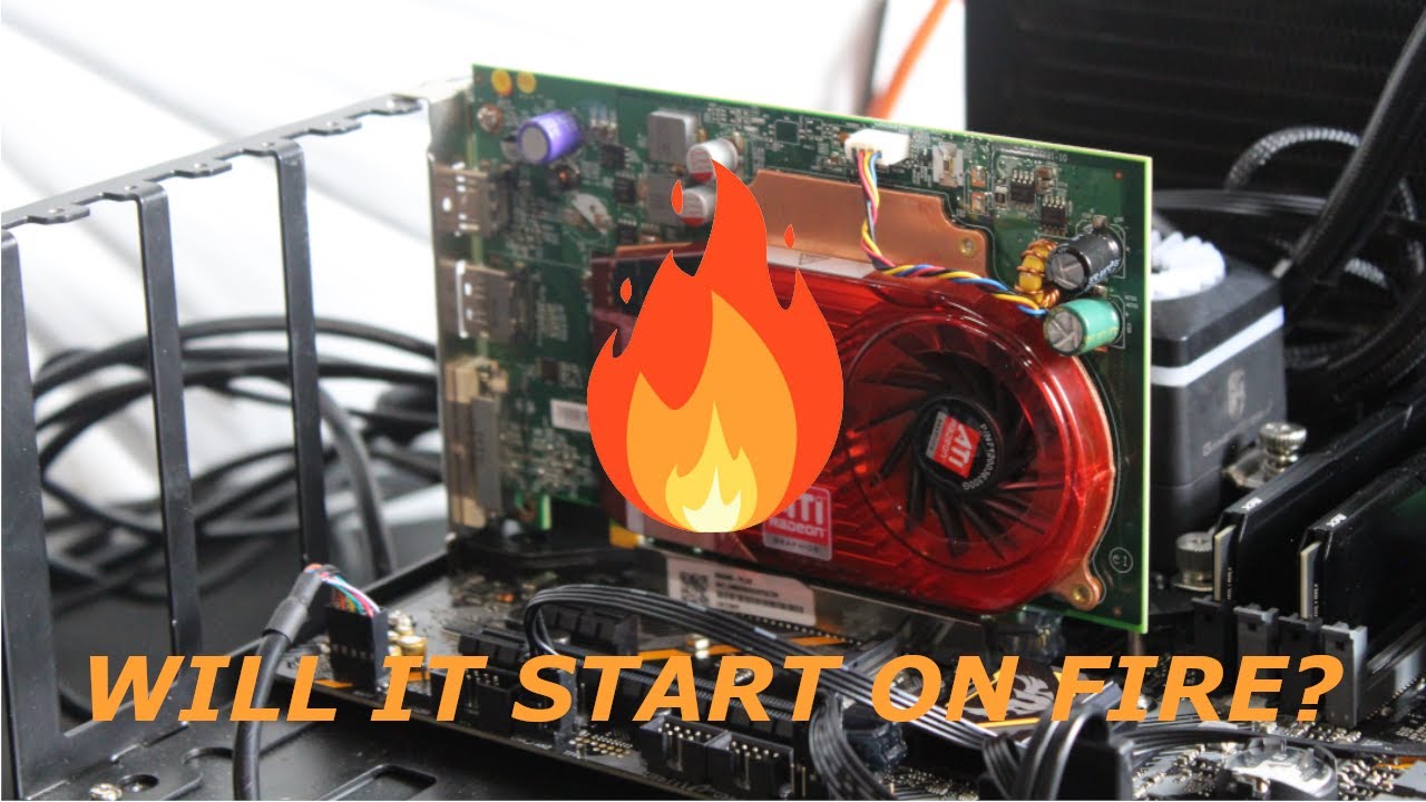 What Happens When You Use A GPU Without A Cooler - YouTube