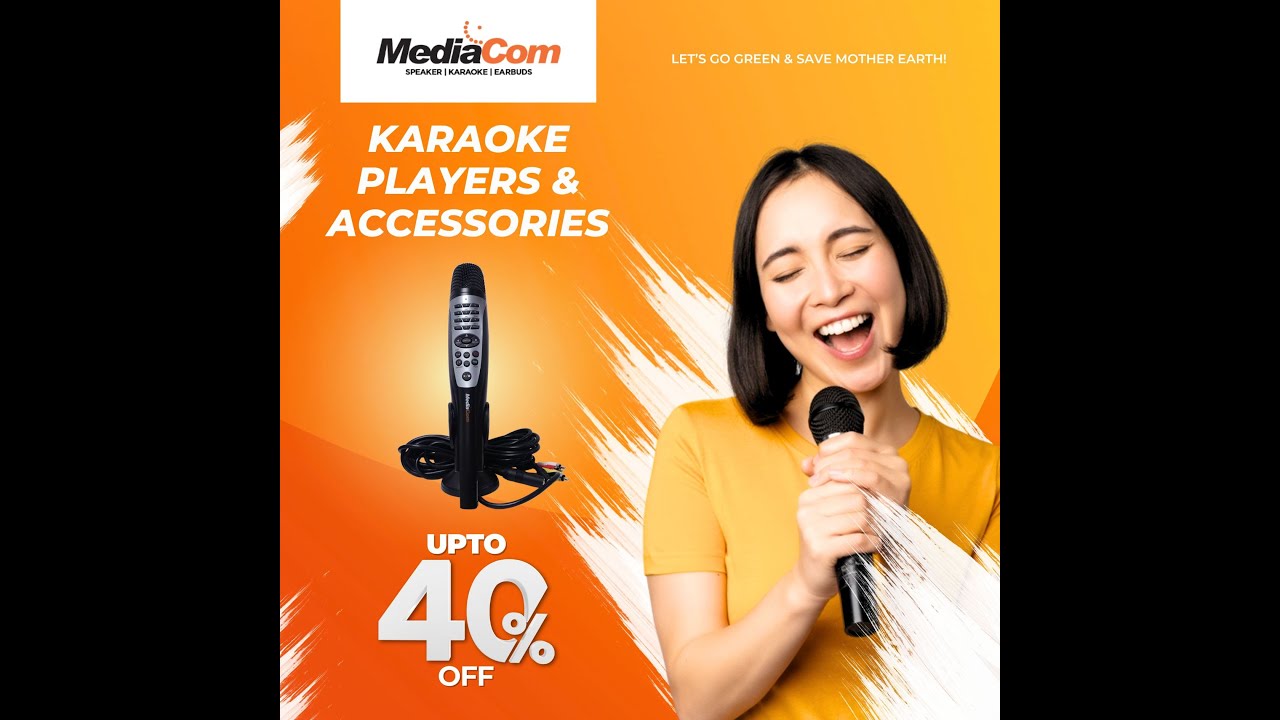 Mediacom MCI 525 + Bluetooth Party Speaker - YouTube