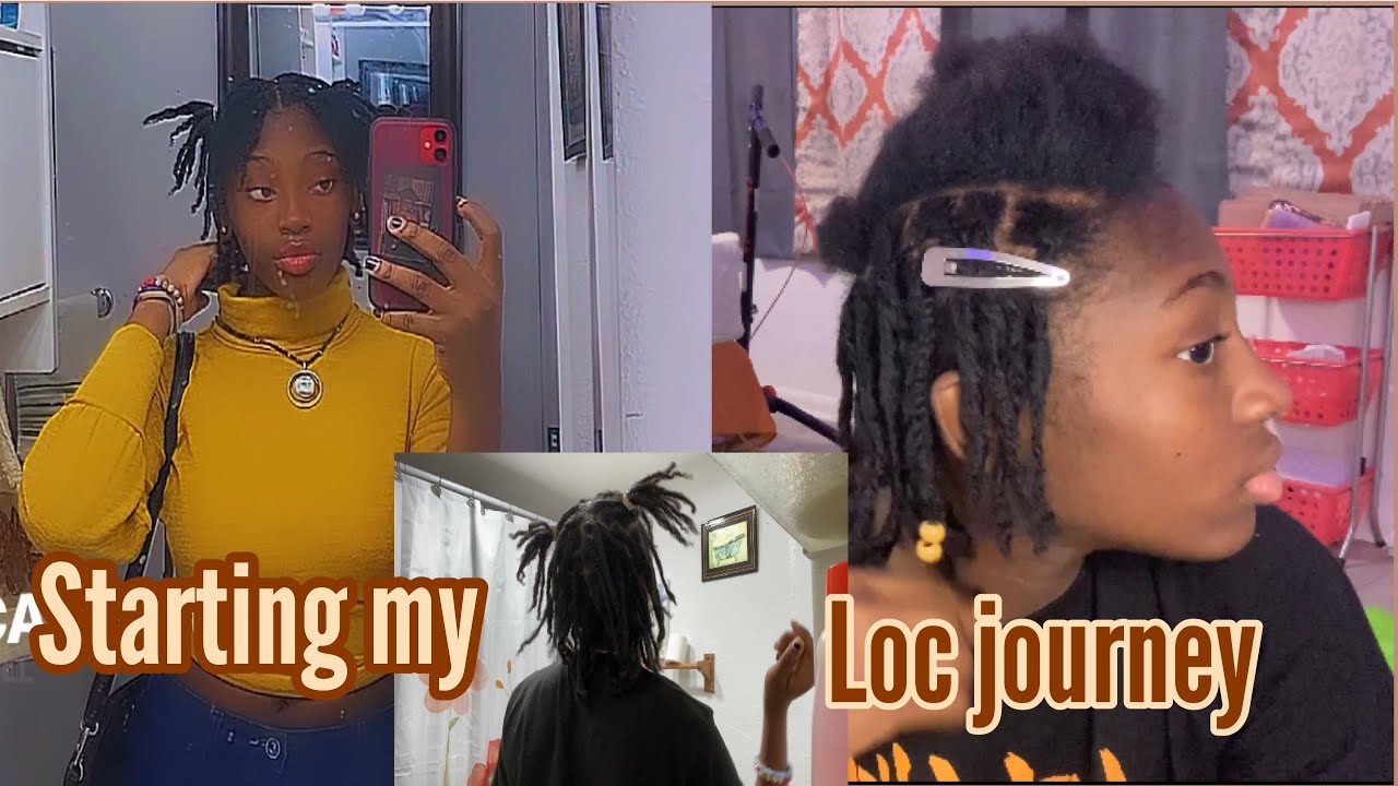 Starting my loc journey with Instant locs on 4c hair (no tools) - YouTube