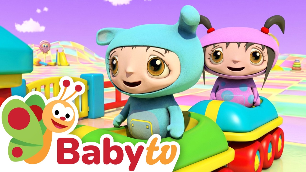 Have Fun Riding on a Train! 🎢🚂 | Playground of Toys 🎡 | Cartoons for ...