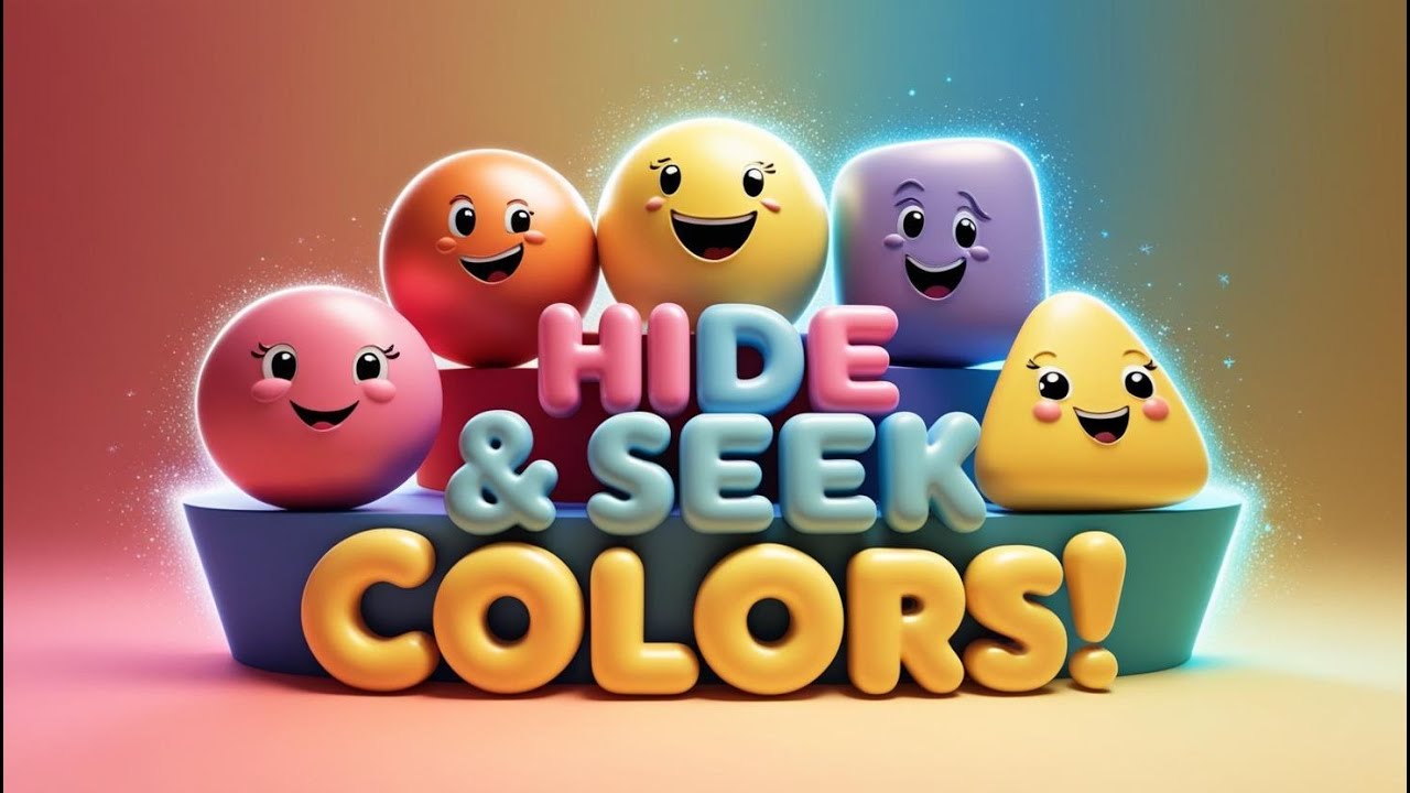 Color Hide and Seek Adventure | Learn Colors for Kids - YouTube