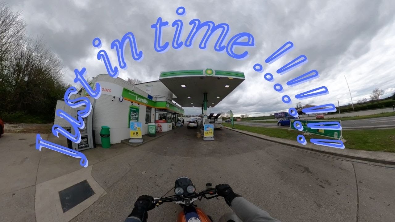 A motorcycle ride out between the hamlet of Ganthorpe & the village of ...