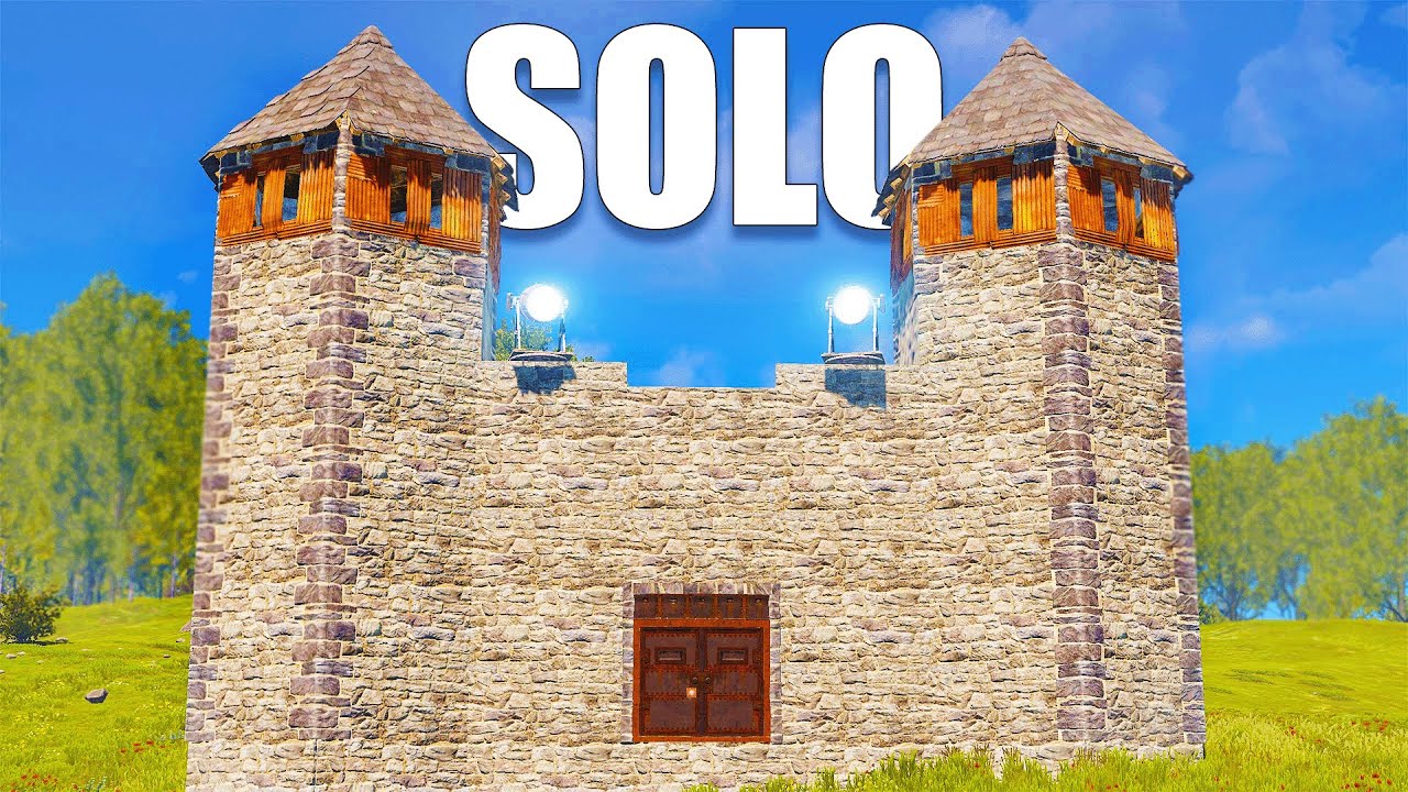 I built a Solo fortress for a wipe... - YouTube