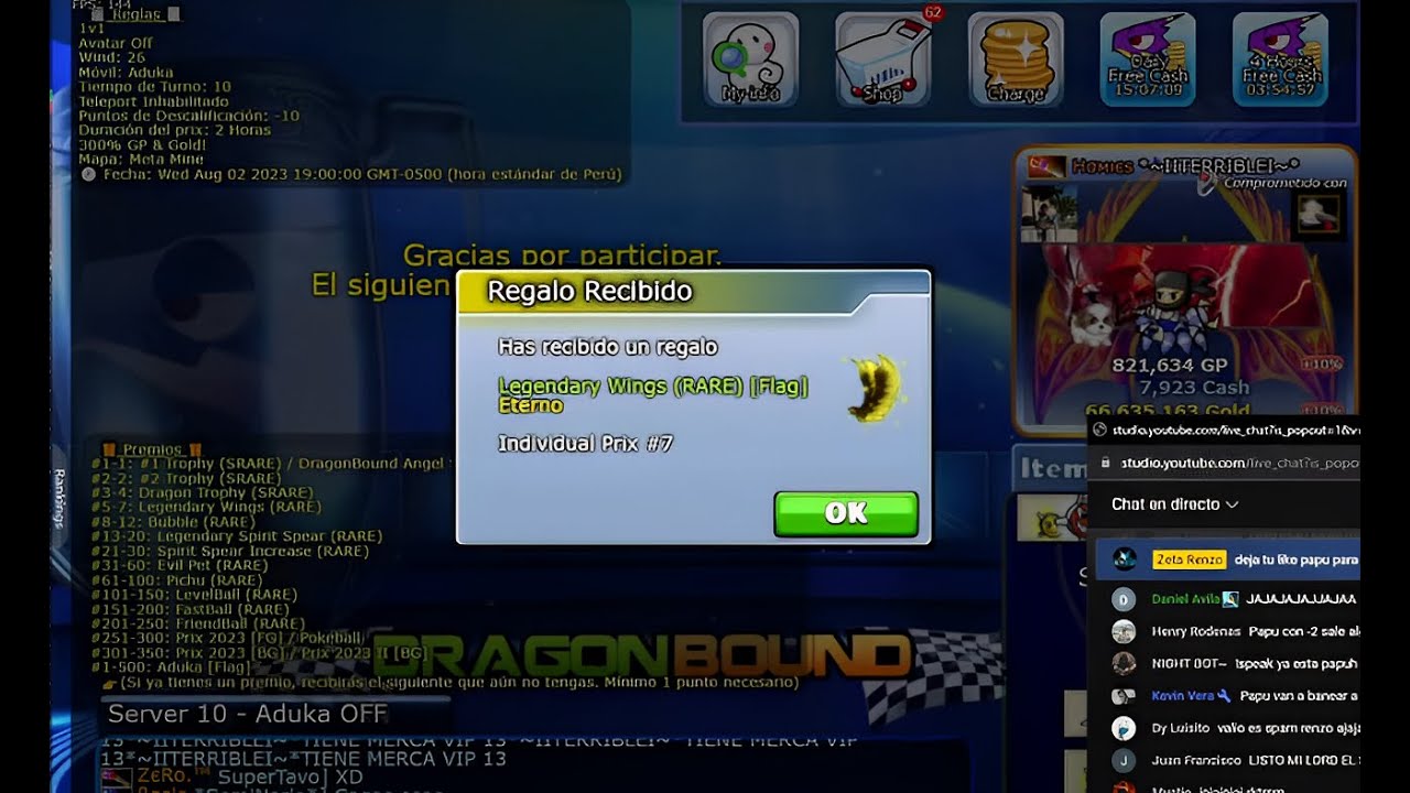 MINI ADUKA OFF "TOP 7" LEGENDARY WINGS (RARE) - Dragonbound - YouTube