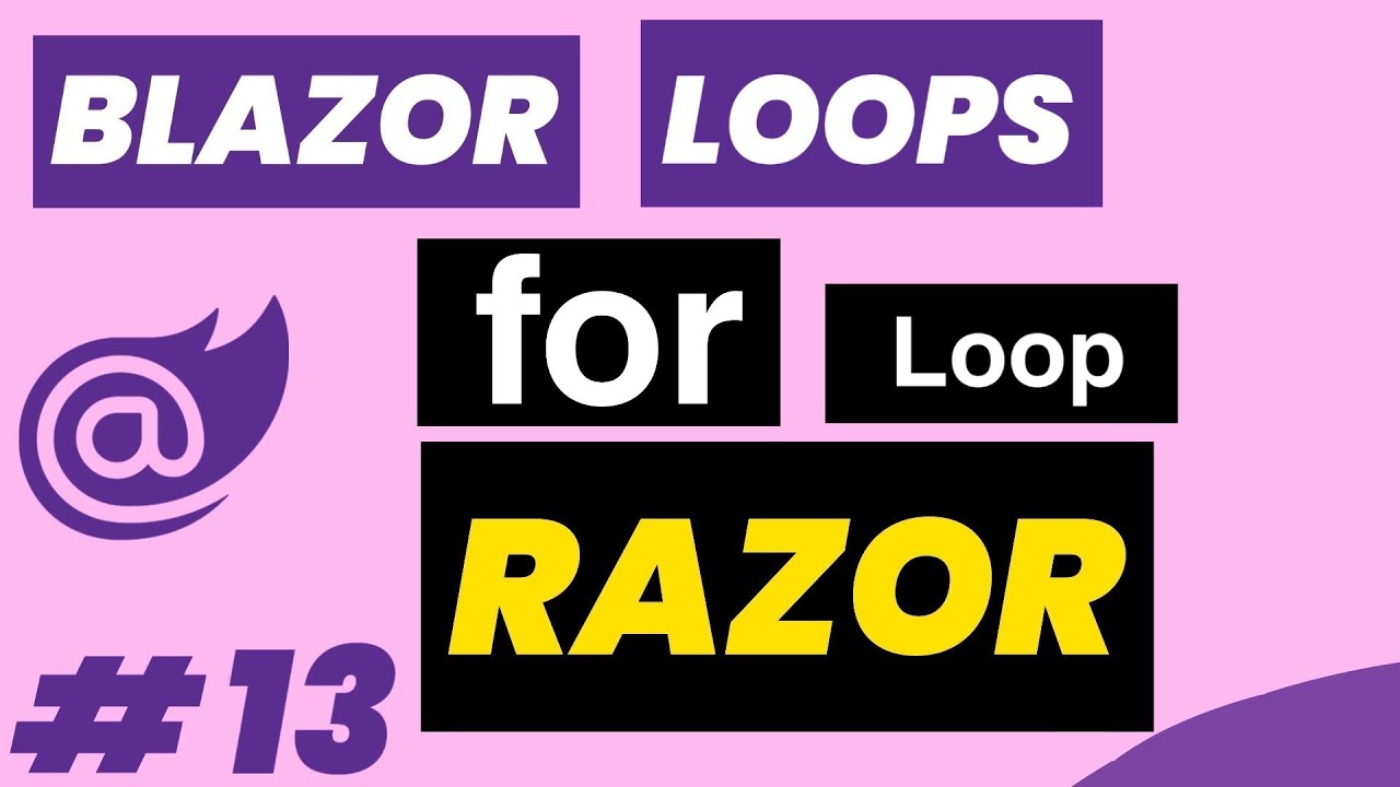 #13 Microsoft Blazor Tutorial in Hindi for loop in Razor - YouTube