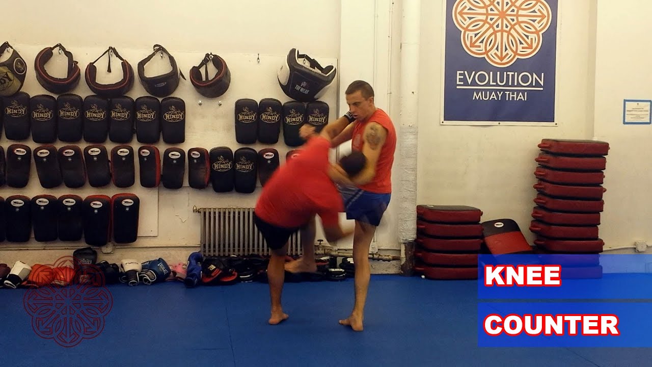 Thai Clinch Knee Counter - YouTube