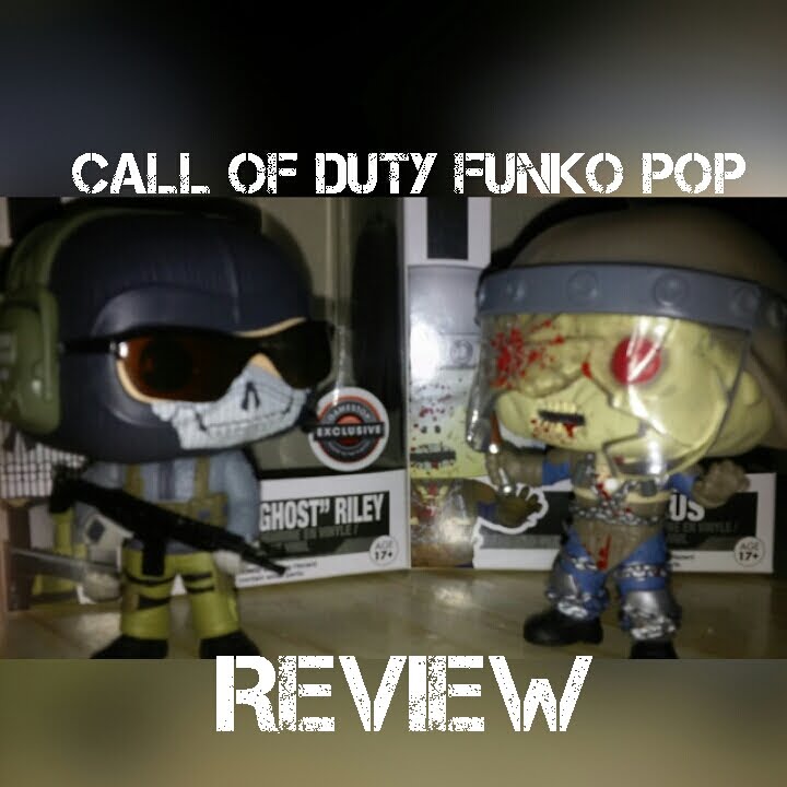 Funko Pop Call of Duty Gamestop exclusives review! Ghost and Brutus ...