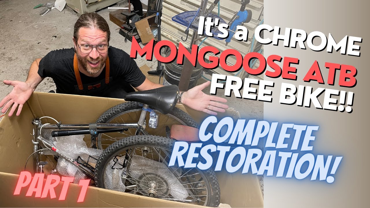 1987 Mongoose ATB - Vintage Mountain Bike Restoration - Part 1 - YouTube