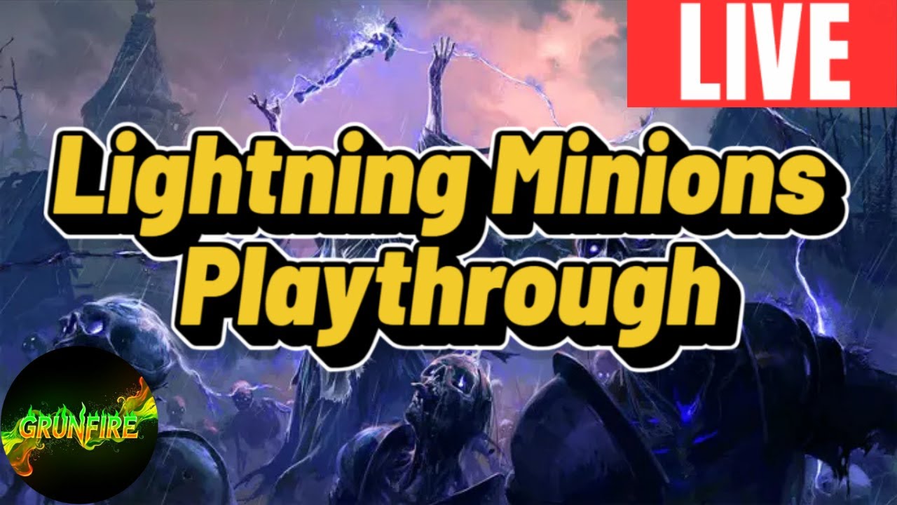 Path of Exile 2 | Lightning minions build playthrough - YouTube