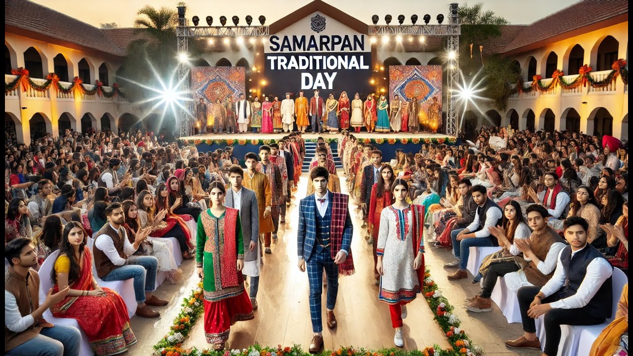 Traditional Day | Samarpan College | ALI KiNG Vlogs - YouTube