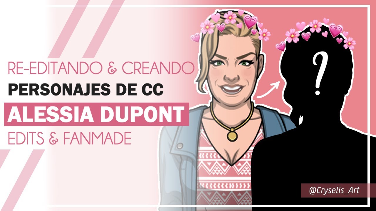 Re-Editando Personajes De CC | No.1 - Alessia Dupont | Criminal Case ...