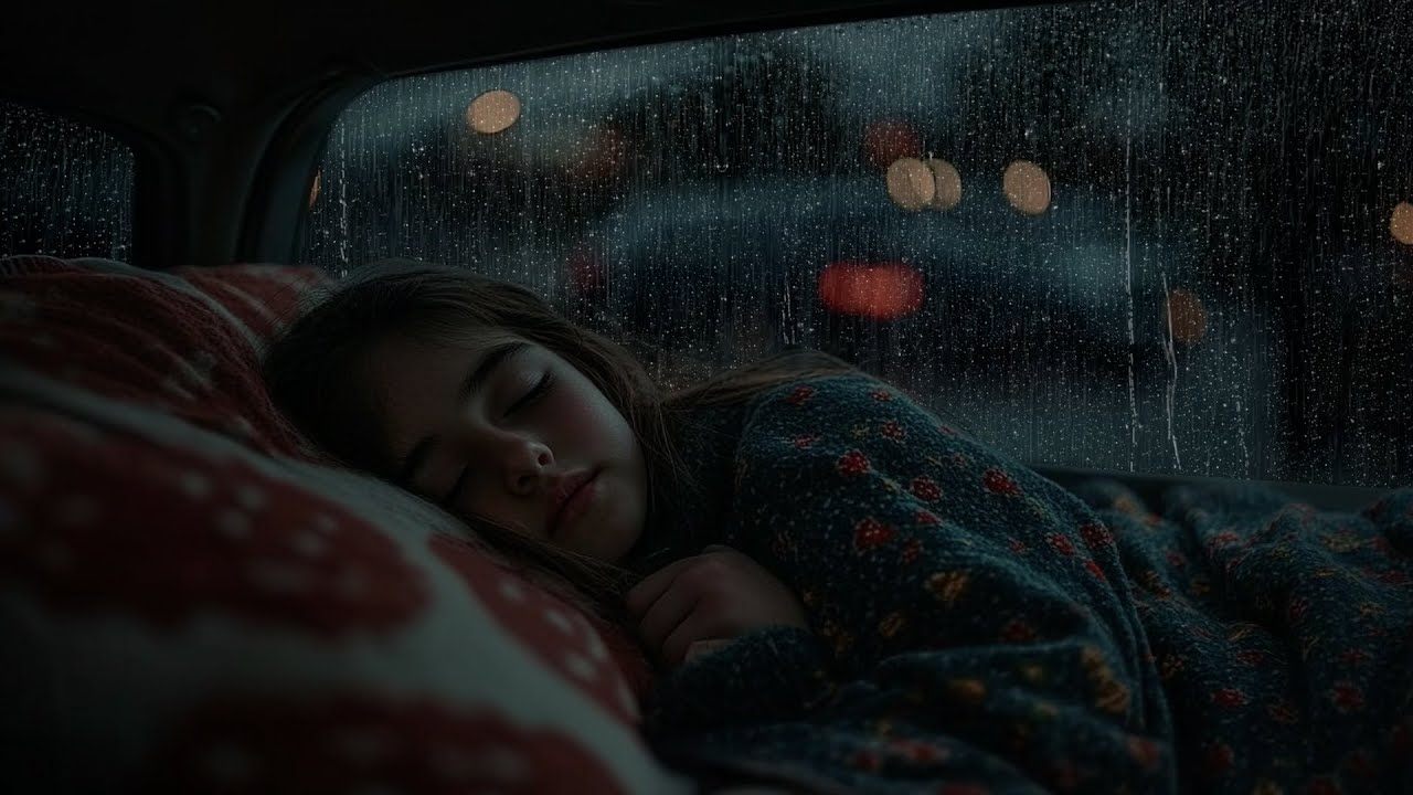 Cozy Car Nap with Soothing Rain Sounds | Gentle Rain Sounds For ...