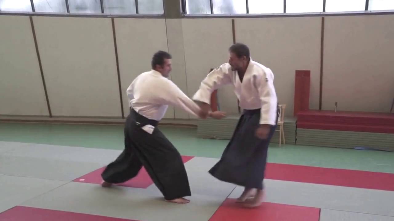 Aikido Irimi - Tenkan vs Tenkan - Irimi, Slow Motion - YouTube