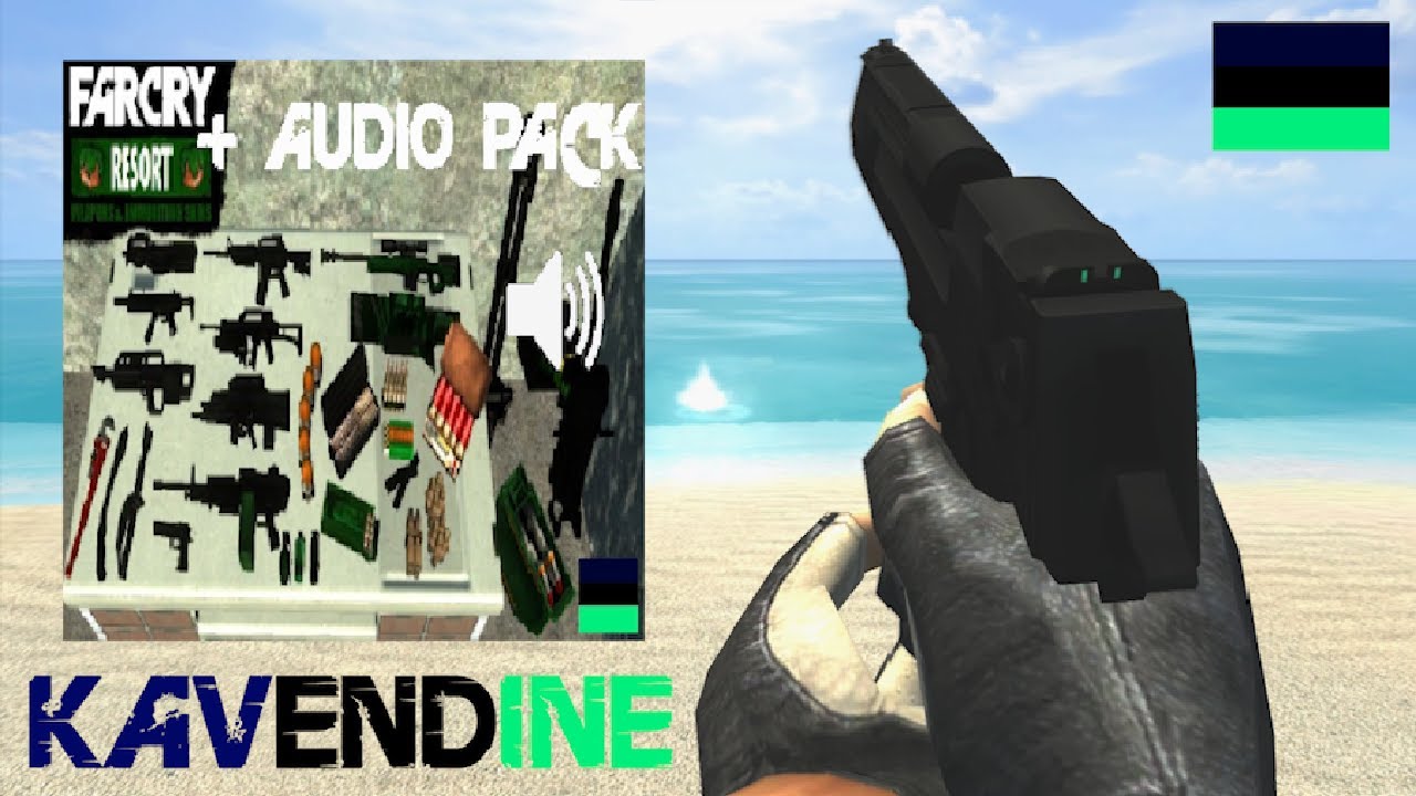 Far Cry: Resort Addon Weapons & Ammunition Skins Pack vs Original ...