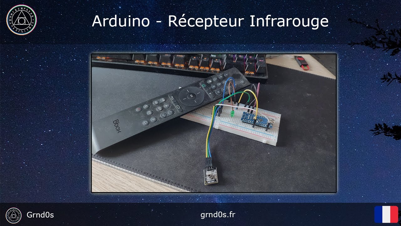 Arduino - Contrôlez votre ordinateur avec votre télécommande (IR KY-022 ...