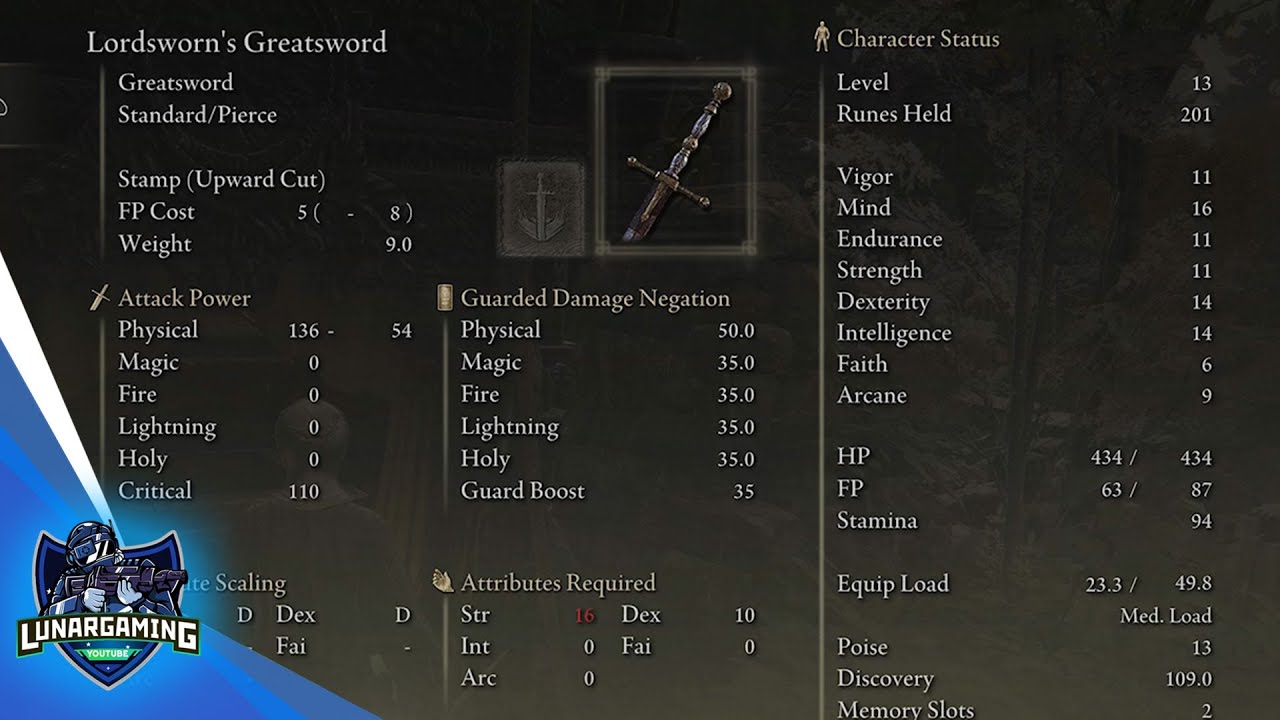 How To Get The Lordsworn's Greatsword Elden Ring - YouTube