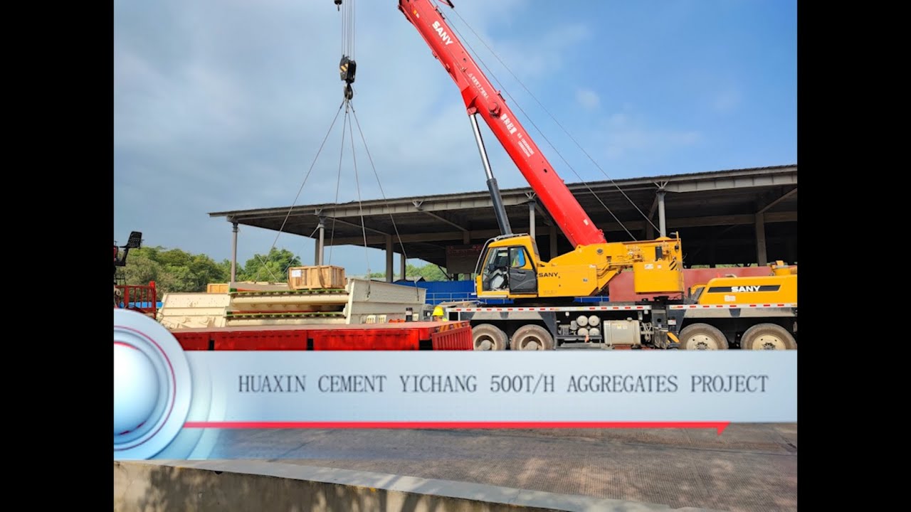 Huaxin Cement Yichang 500t/h Aggregates Project - YouTube