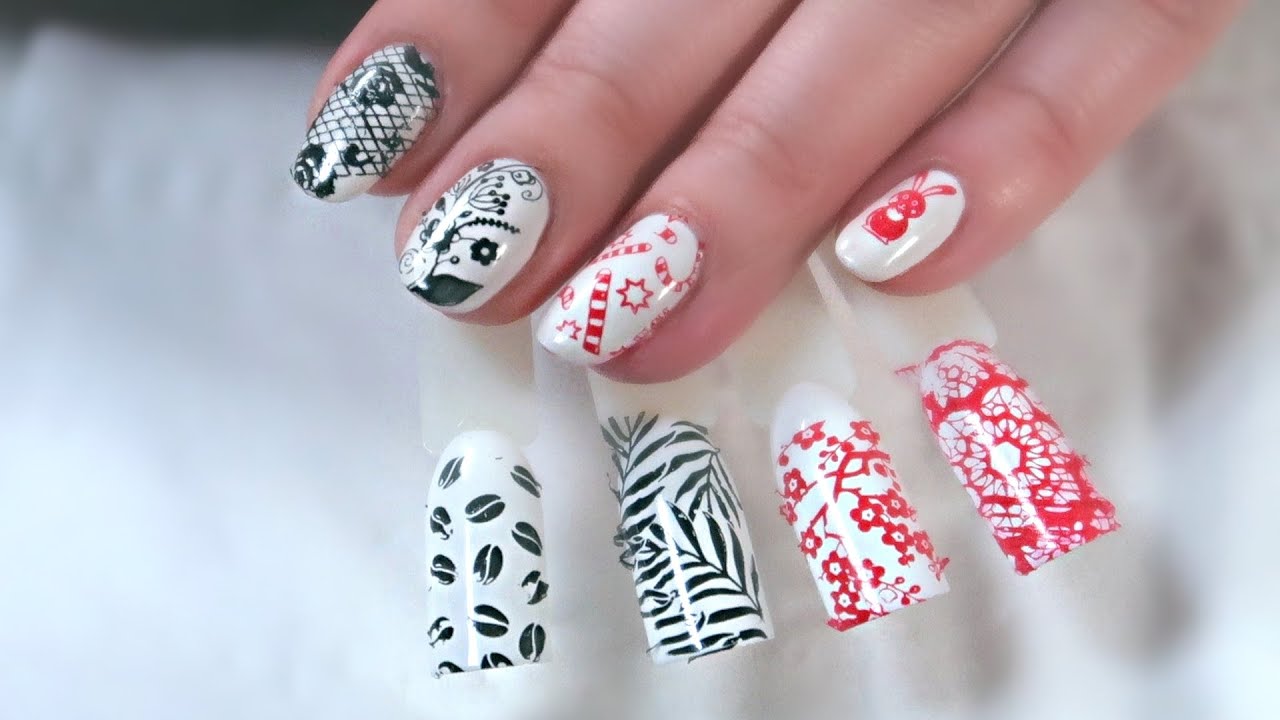 💅... Satisfying Nail Stamping ...💅 ASMR / Soft-Spoken / Peeling ...
