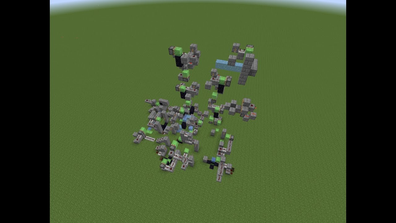 Minecraft: Slime Block Mechanics - YouTube