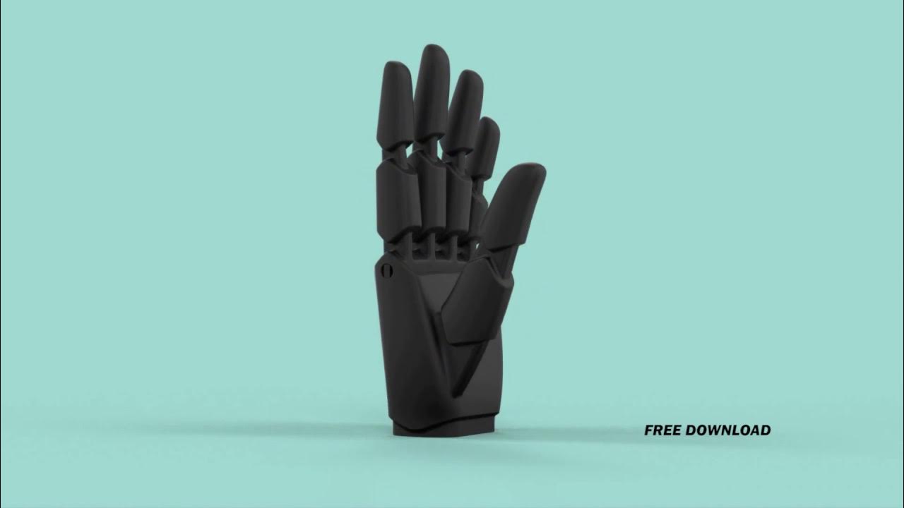 Open Source Robotic Hand - YouTube