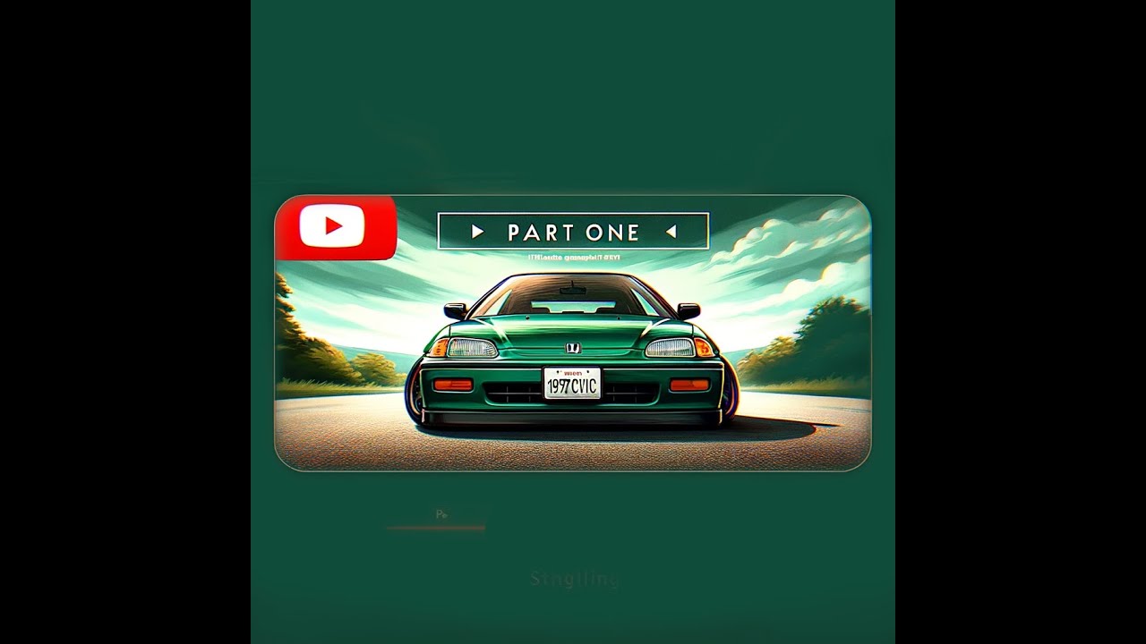 97 Honda Civic Rear-end AWD Swap! Part 1 - YouTube