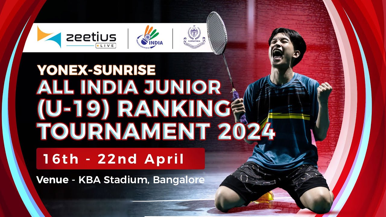 Day 3, Court 5 YONEX - SUNRISE ALL INDIA JUNIOR (U19) RANKING TOURNAMENT 2024 - YouTube