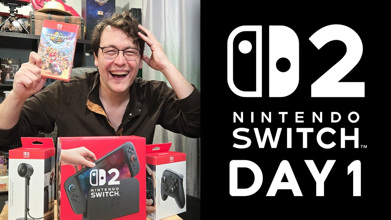 Nintendo Switch 2 Launch Marathon (Day 1) - YouTube