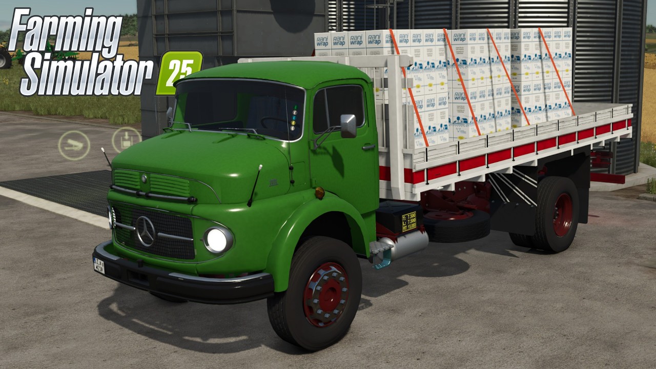 FS25 - Mercedes-Benz 1111 - CLASSIC TRUCK MOD for Farming Simulator ...