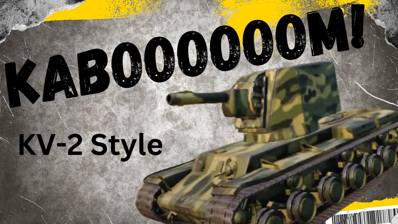 Ending dreams with a KV-2's 152 mm HE shell // Tank Company - YouTube