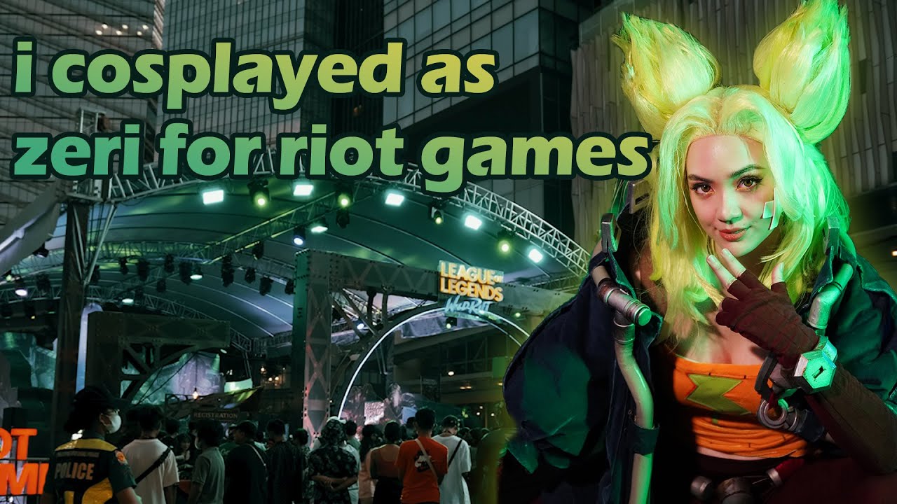 ZERI COSPLAY AT IGNITE THE SPARK BGC ⚡ - YouTube