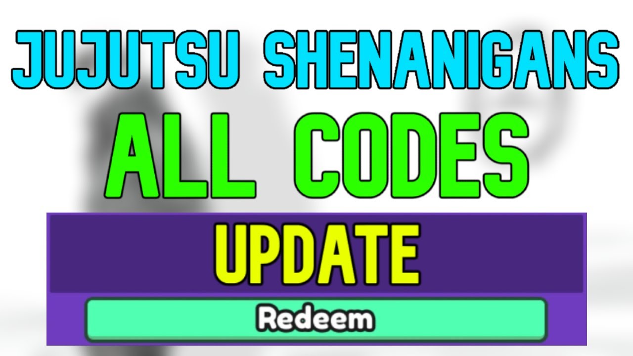 New Jujutsu Shenanigans Codes | Roblox Jujutsu Shenanigans Codes (April ...