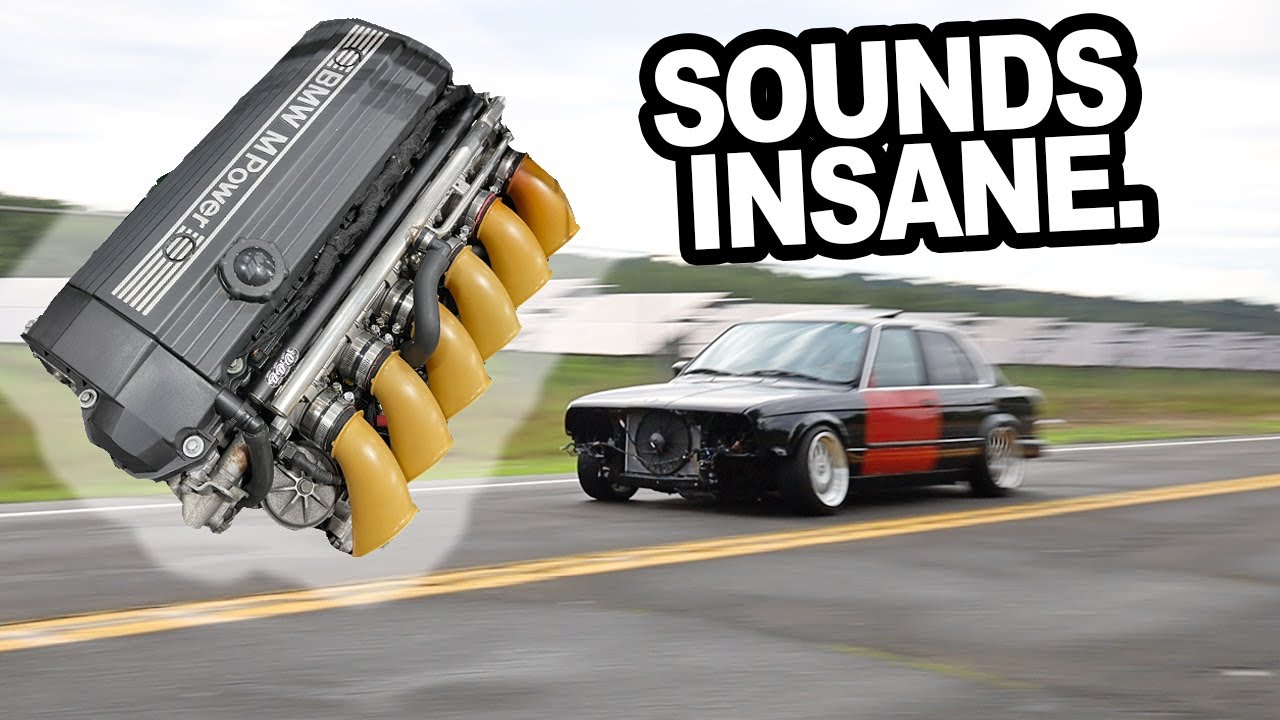 FIRST DRIVE after installing ITB's to my BMW!! (S52 swapped E30!) - YouTube