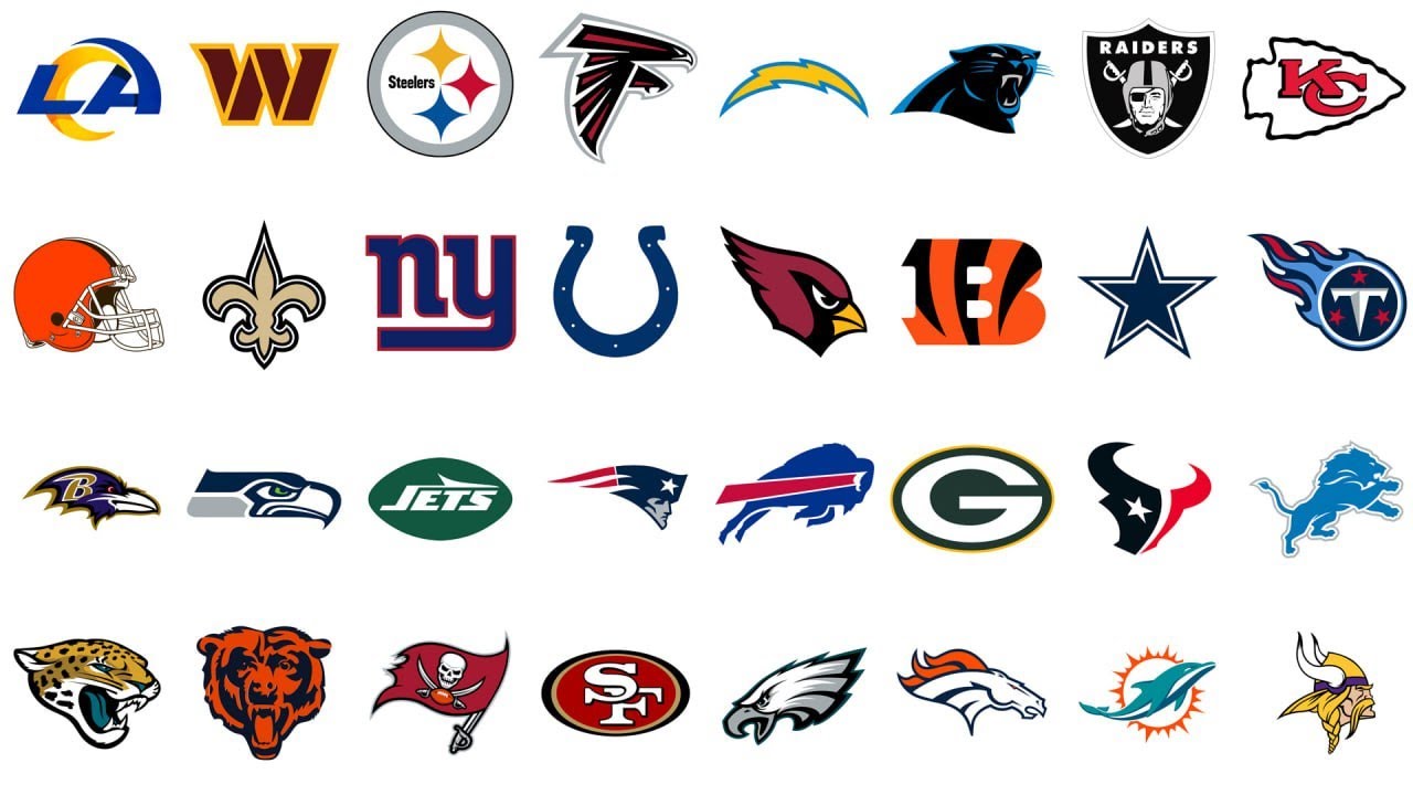 NFL Teams logos history and evolution - YouTube