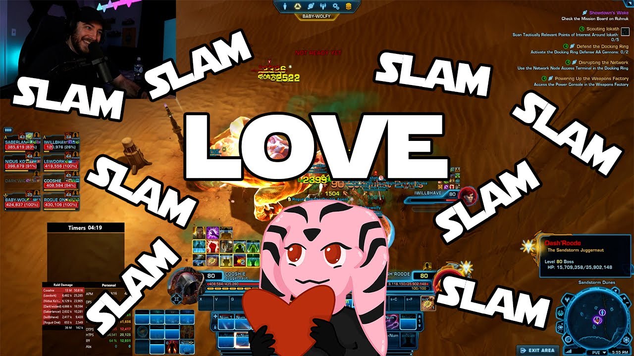 I LOVE SLAM SPAM | Swtor - YouTube