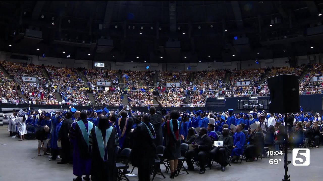 Antioch High School graduates celebrate milestone after tragedy - YouTube