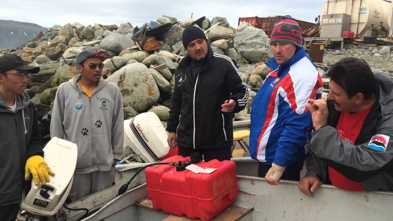 Russians preparing to swim the Bering Strait - YouTube