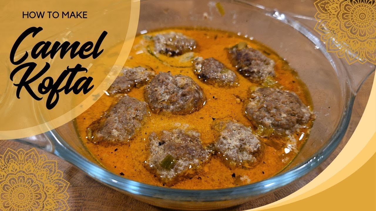 CAMEL KOFTA RECIPE (How to make Kofta with Camel Meat) - YouTube