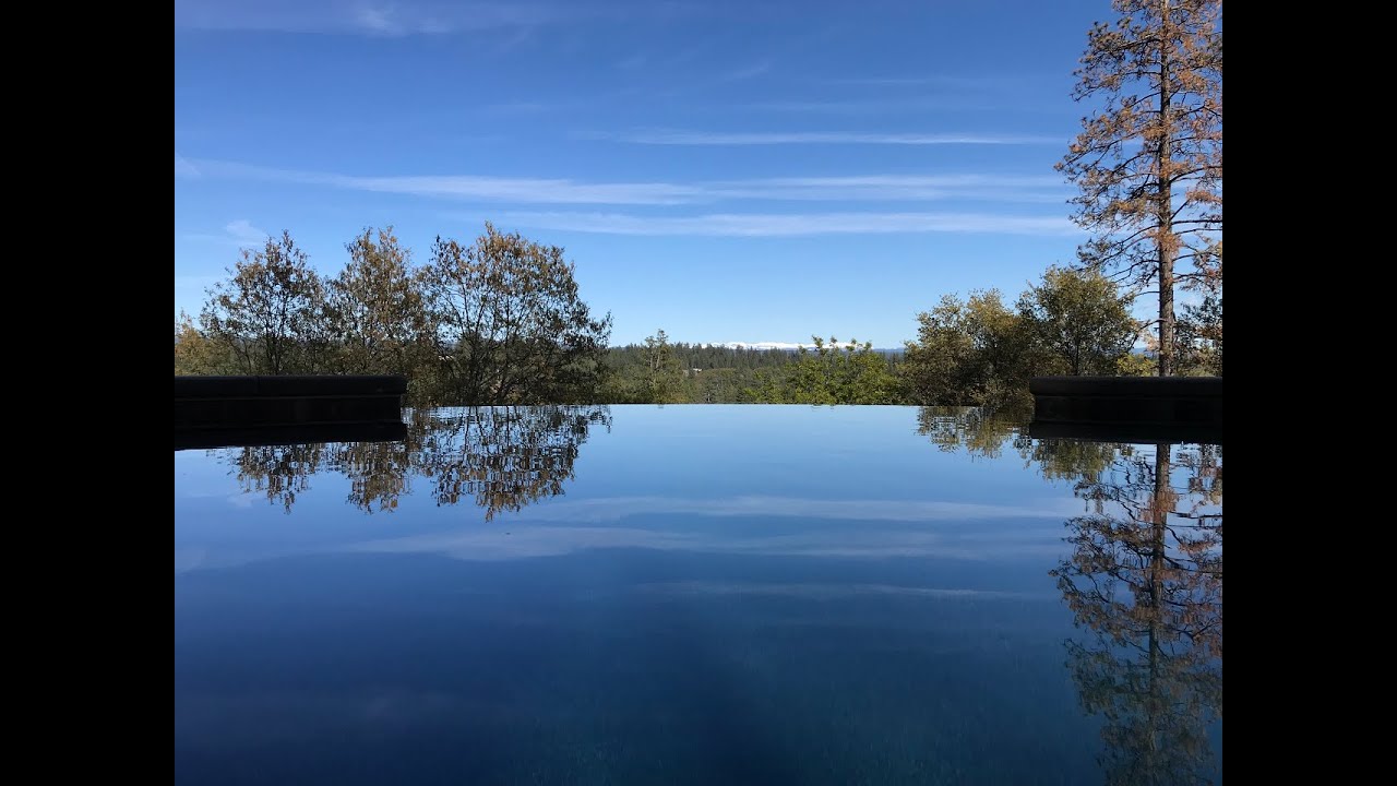 Colfax Infinity Pool - Sierra Views by Jim Chandler Pools - YouTube