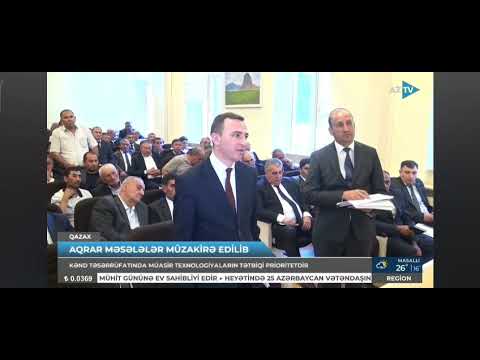 Qazaxda kənd təsərrüfatı məhsullarının istehsalı ilə bağlı müşavirə keçirilib
