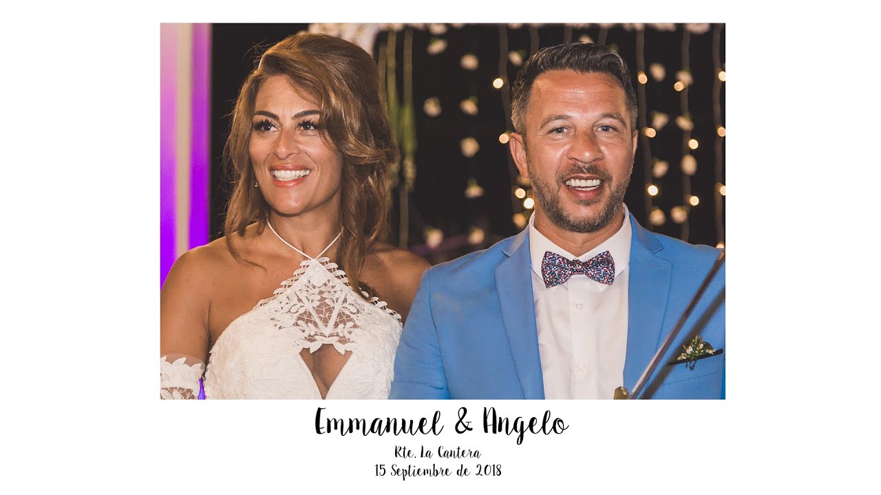 BODA EMMANUEL & ANGELO - RTE. LA CANTERA - YouTube