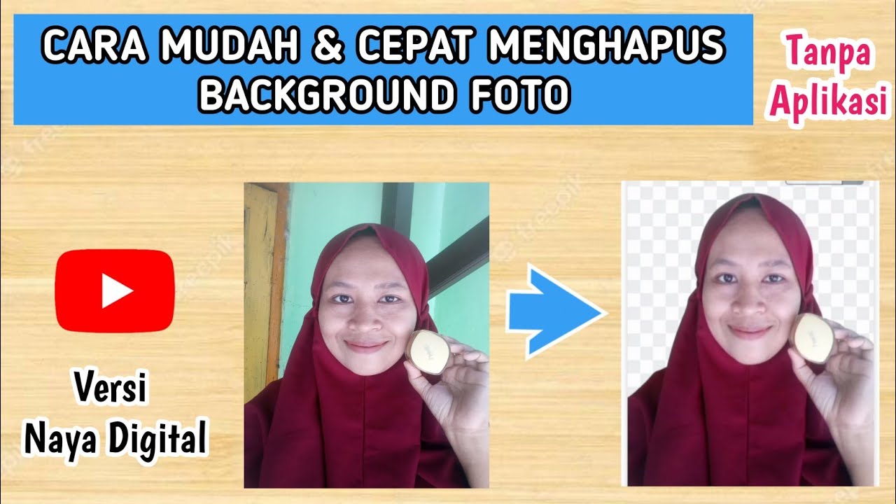 Cara menghapus background foto || menghapus background pake remove.bg ...