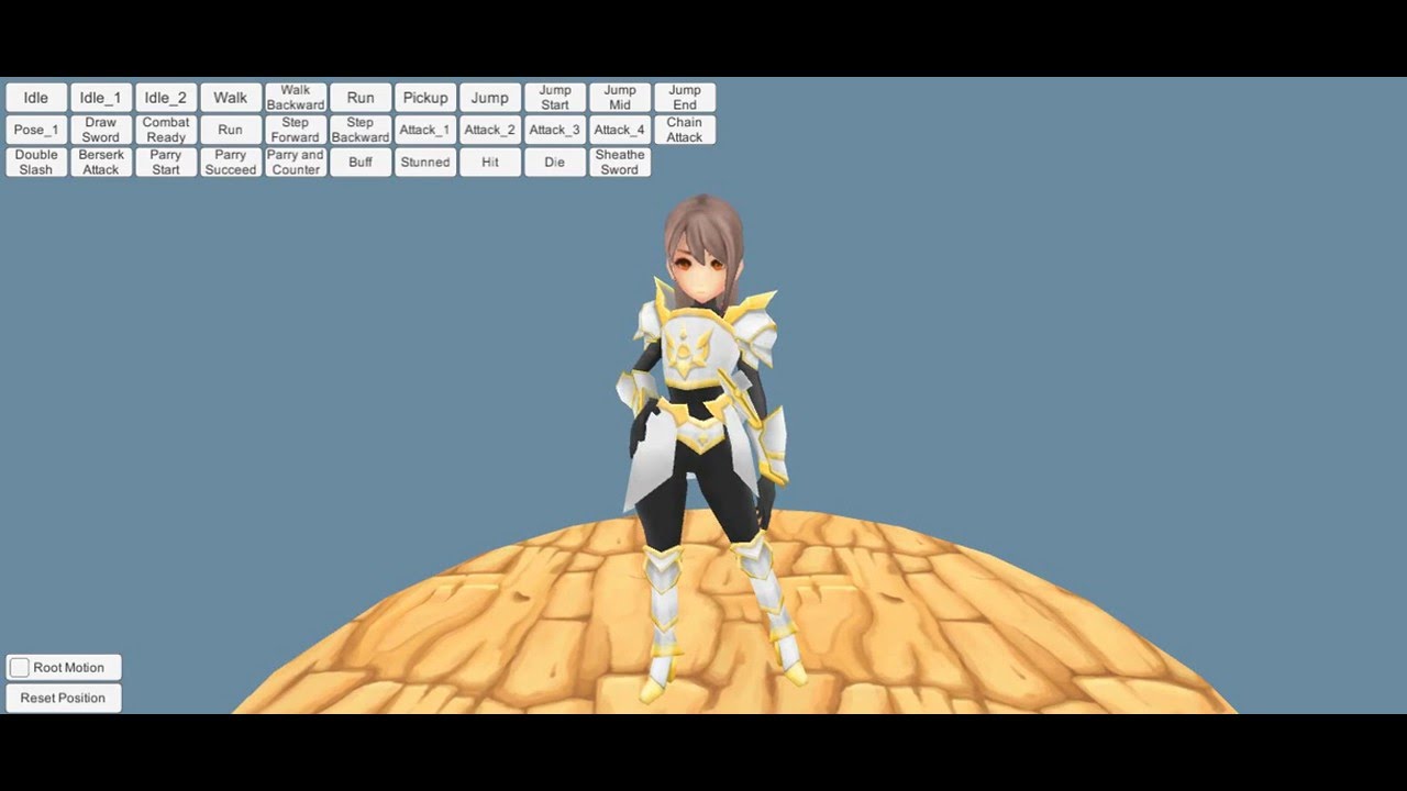 Unity AssetStore/3D Character - Sword Maiden Iris - YouTube