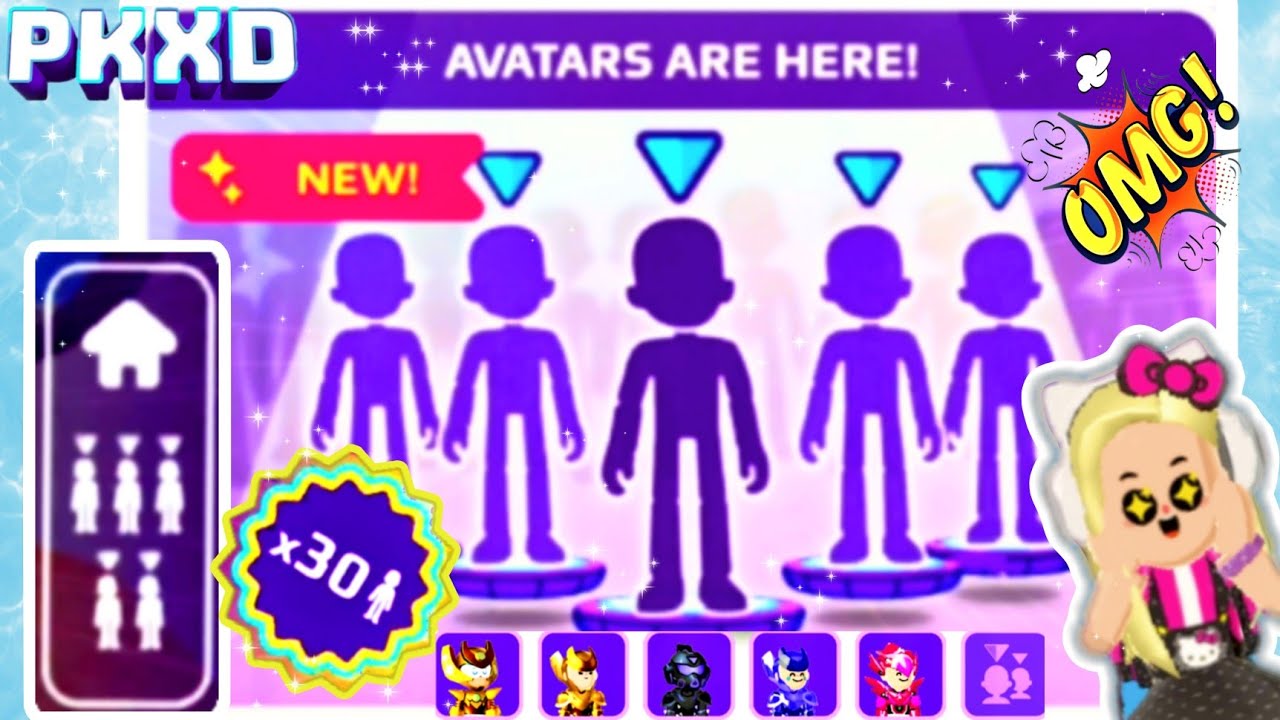 WOW🤗30 AVATAR IN PKXD// SAROYT - YouTube