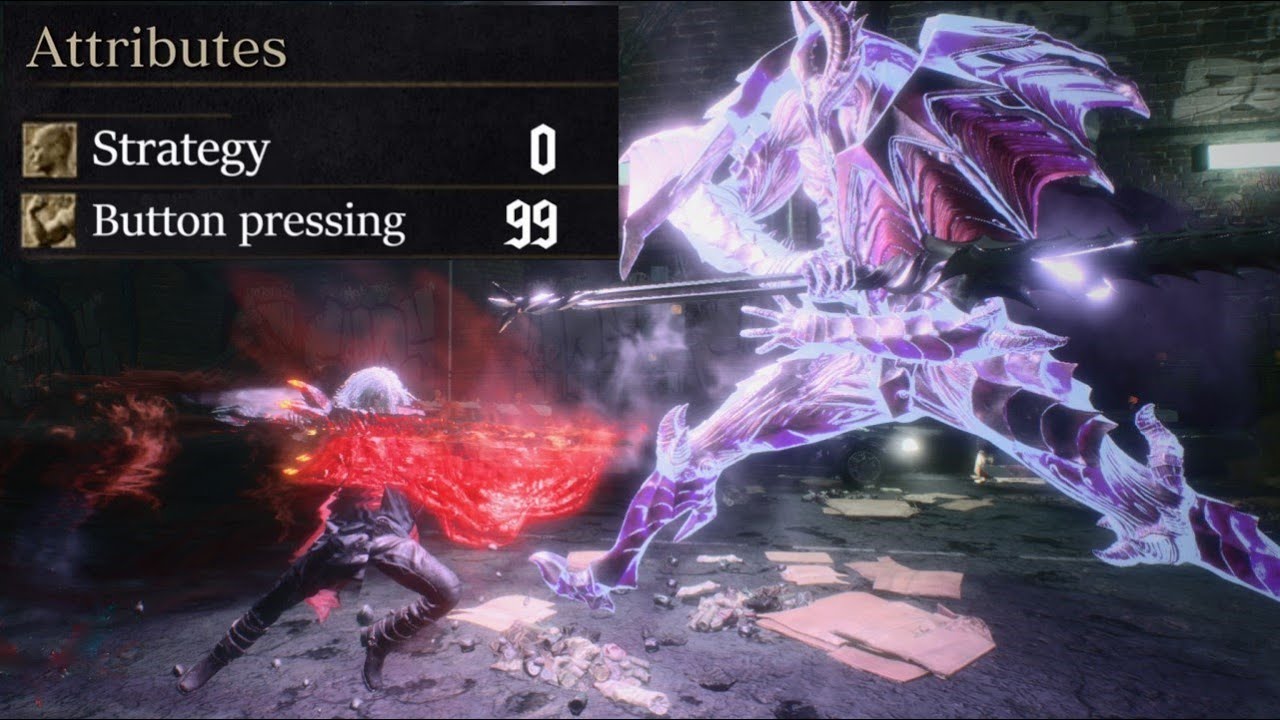 0 Strategy and 99 Button pressing - DMC 5 - YouTube