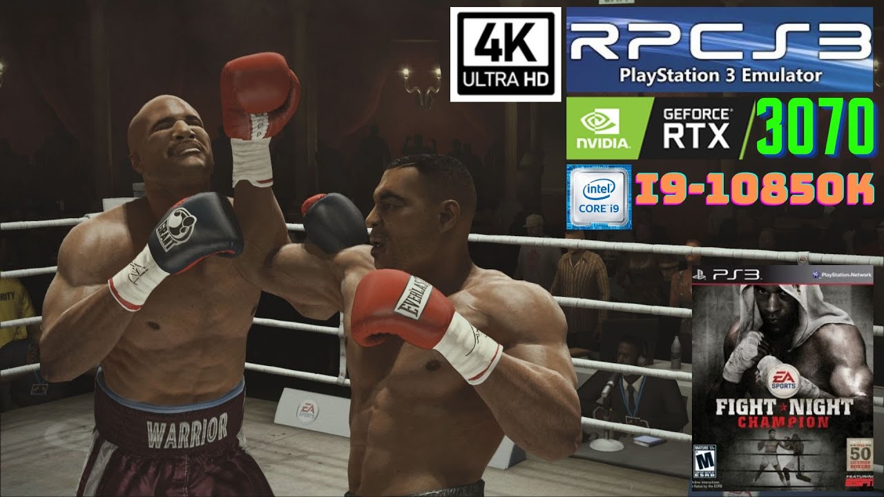 RPCS3 Fight Night Champion - 4K - Fully Playable - Settings Shown - YouTube