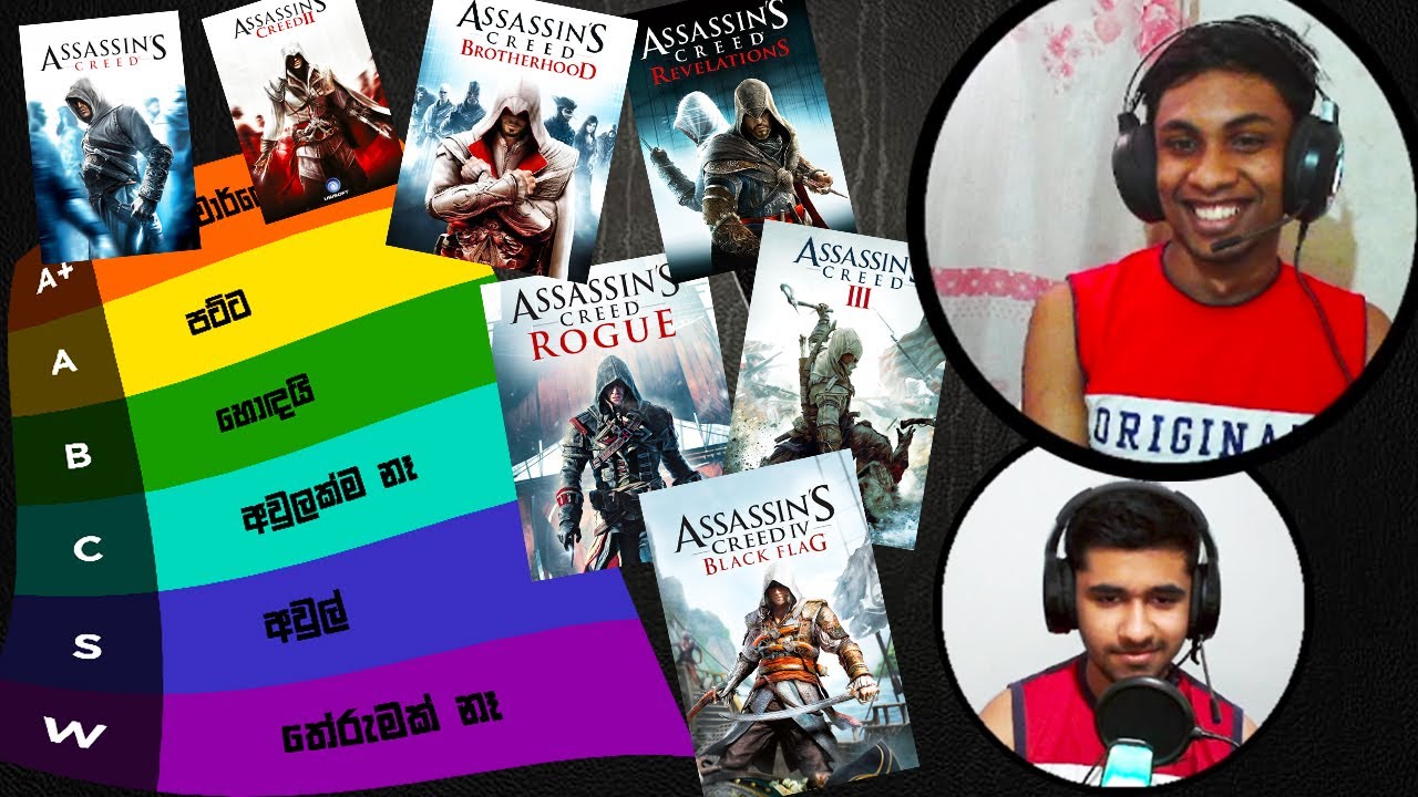 Ranking Every Main Assassin's Creed Games (Part 01) ft. @Evorgaming-6 ...